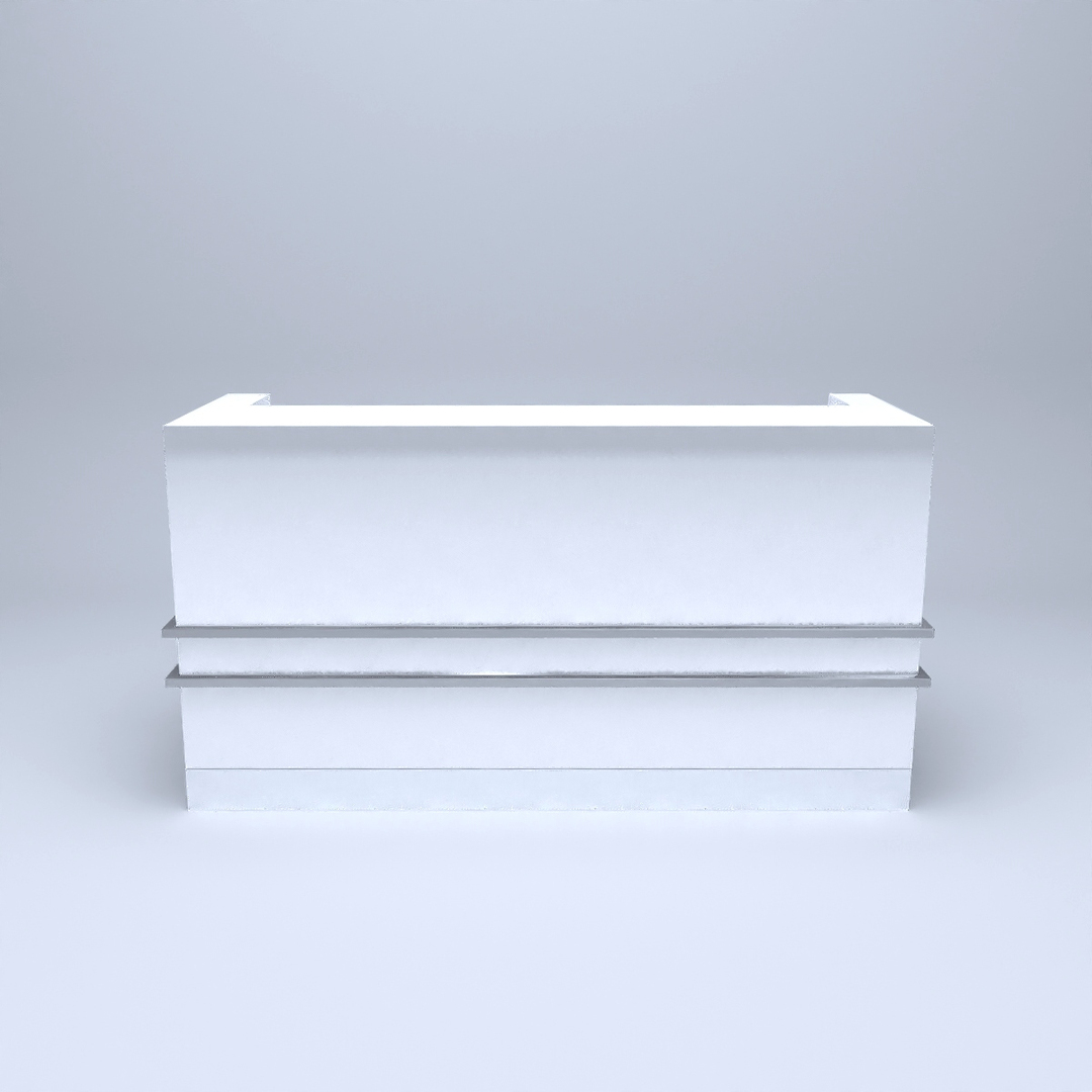 3D Info Desk Model - TurboSquid 1589815