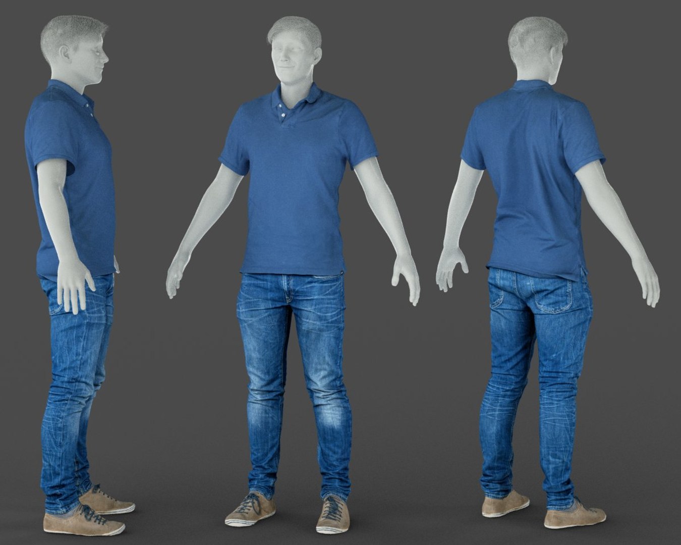 3D Model Male Clothing Outfit - TurboSquid 1329858