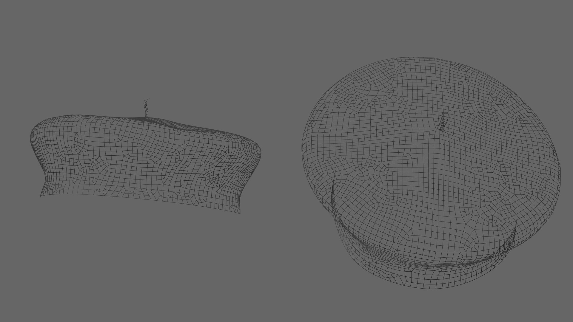 3D LEATHER BERET Fv2 Zprj Obj Fbx Highpoly - TurboSquid 2321017