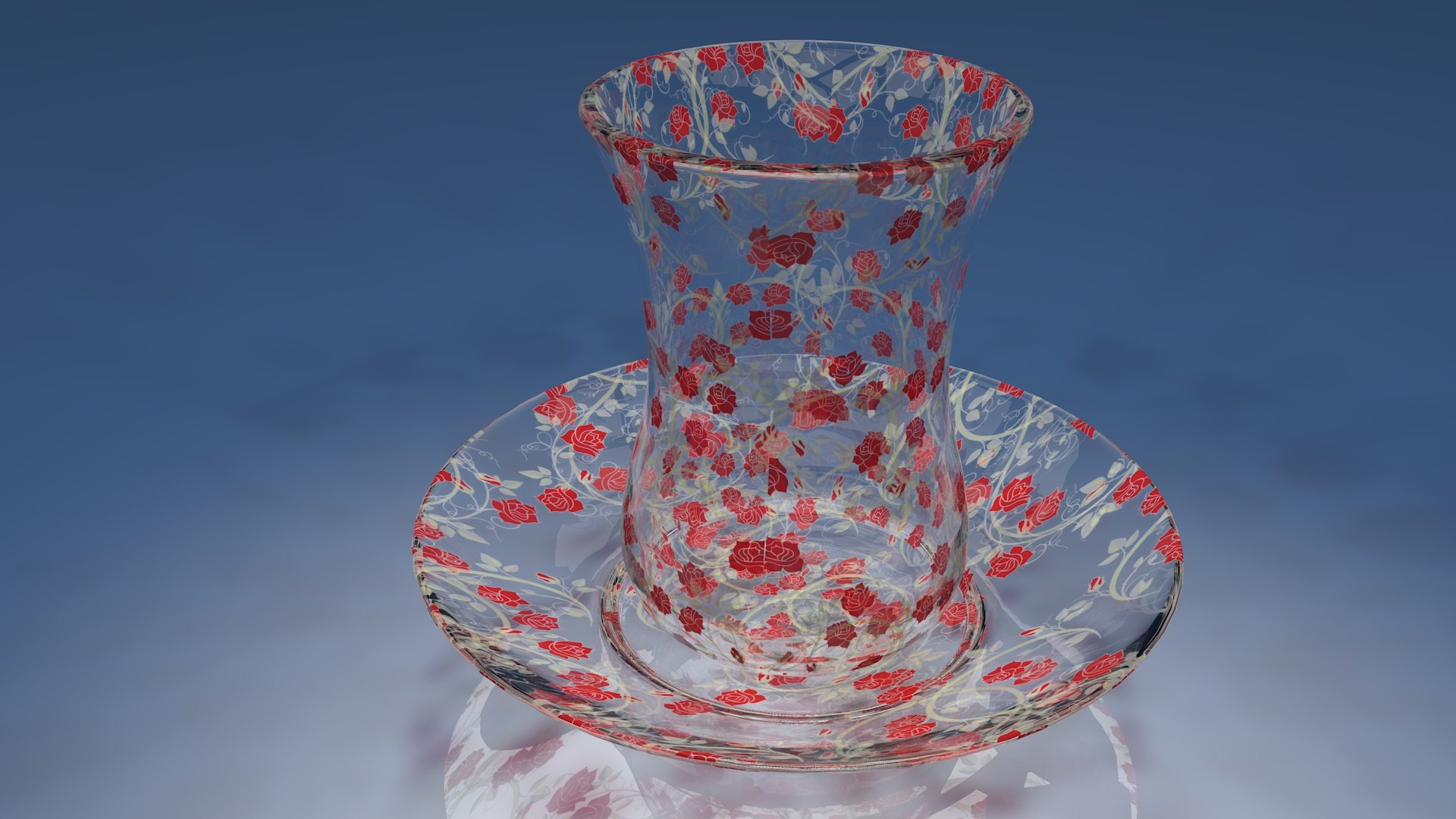 3D Glass Plate Model - TurboSquid 1410818