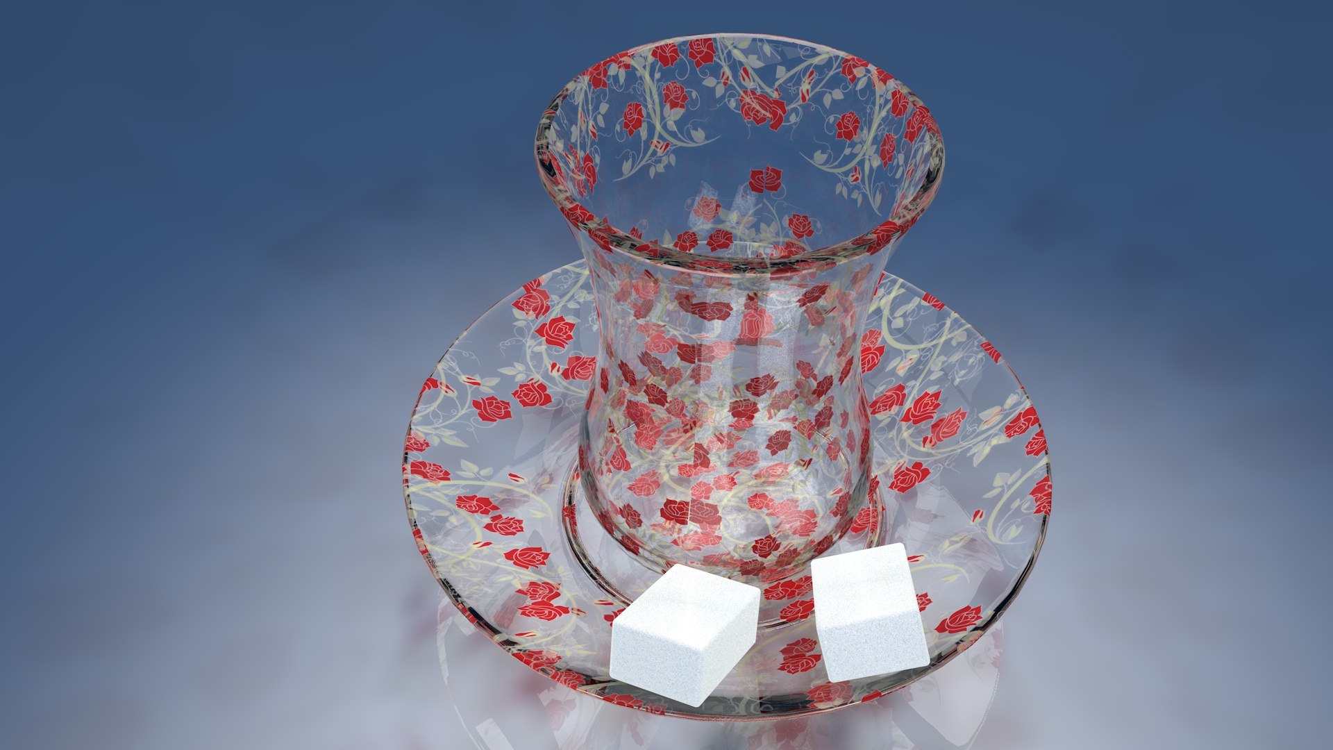 3D Glass Plate Model - TurboSquid 1410818