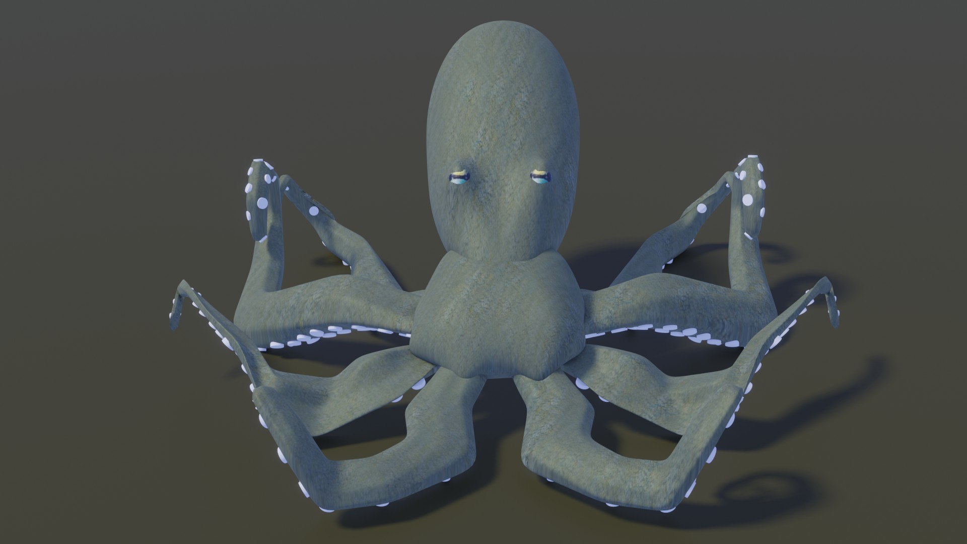 Octopus OBJ 3D Model - TurboSquid 2204892