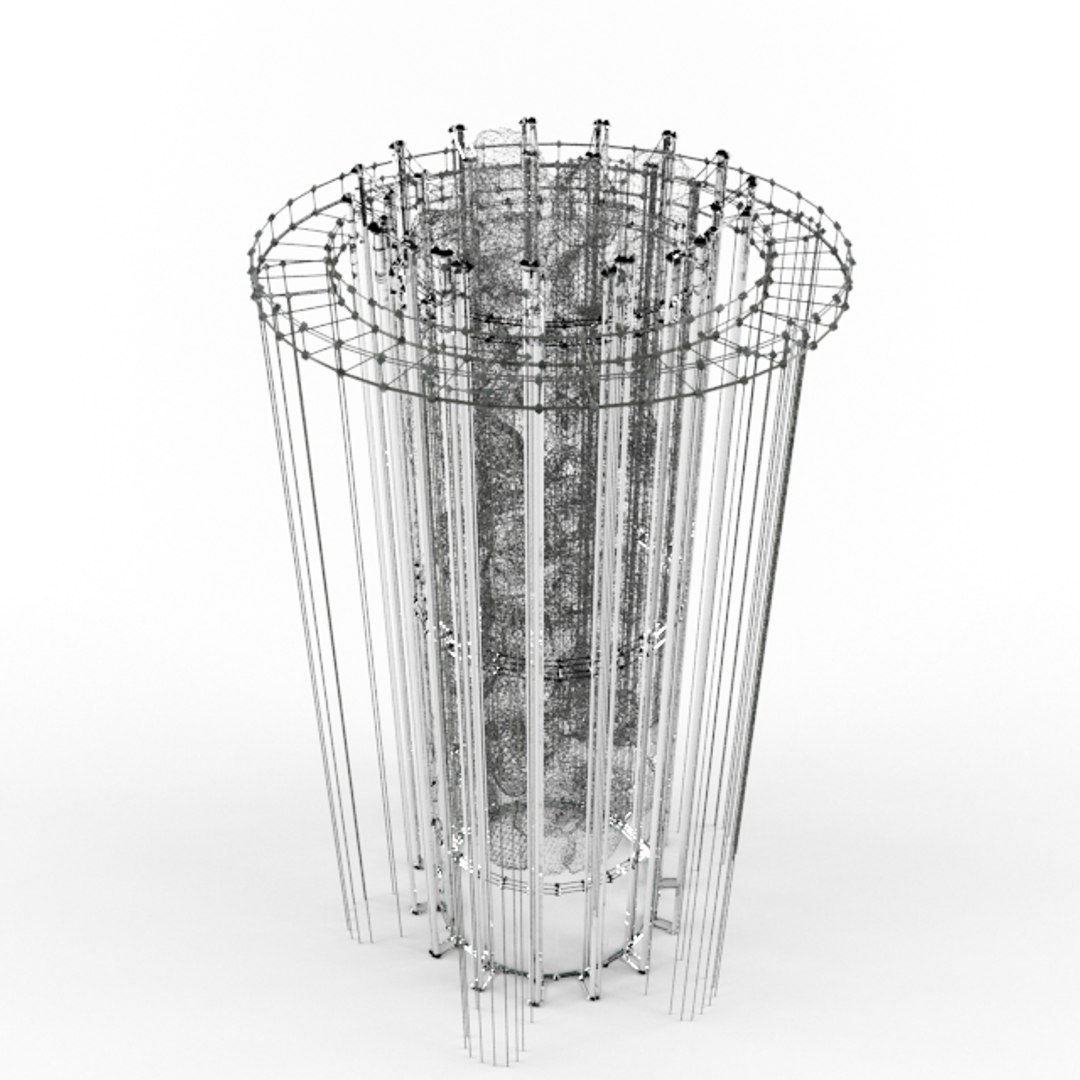 3d electric heater model