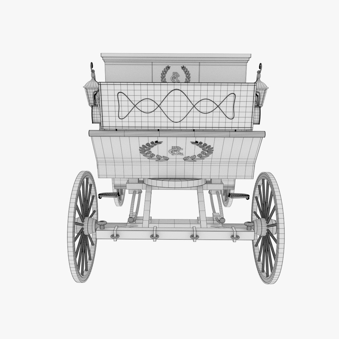 3D Royal Carriage - TurboSquid 1221676
