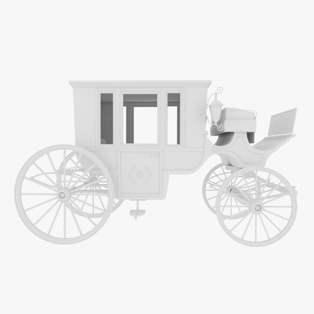 3D Royal Carriage - TurboSquid 1221676