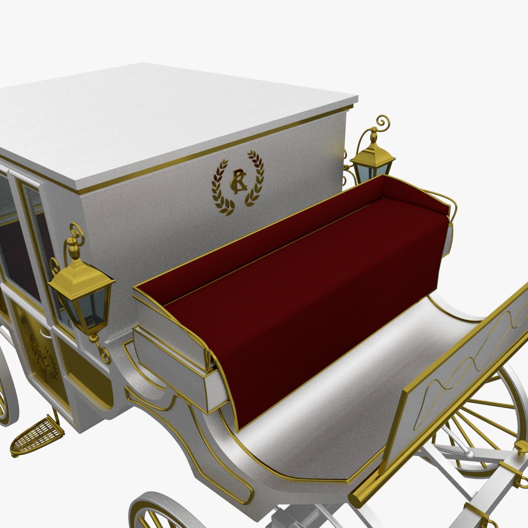 3D Royal Carriage - TurboSquid 1221676