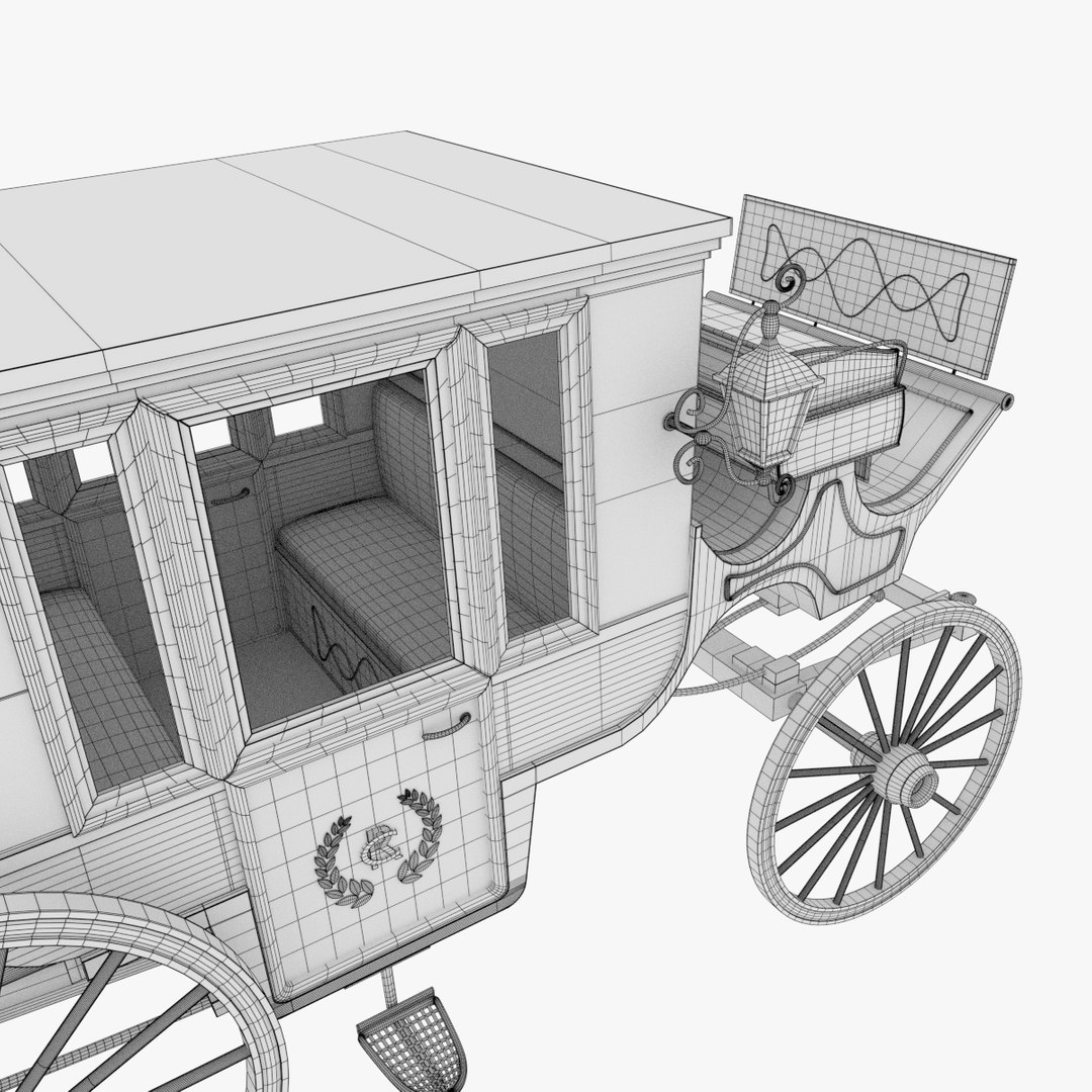 3D Royal Carriage - TurboSquid 1221676