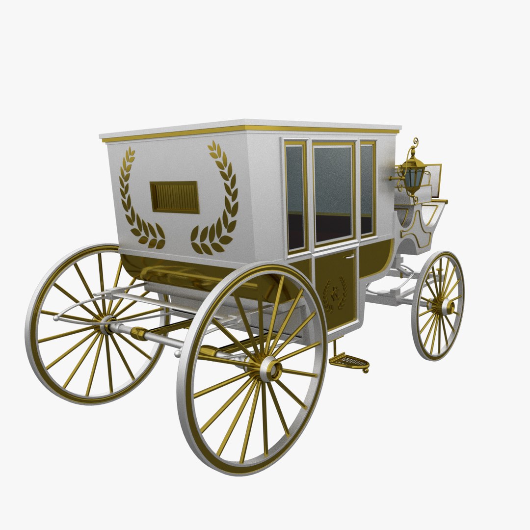 3D Royal Carriage - TurboSquid 1221676
