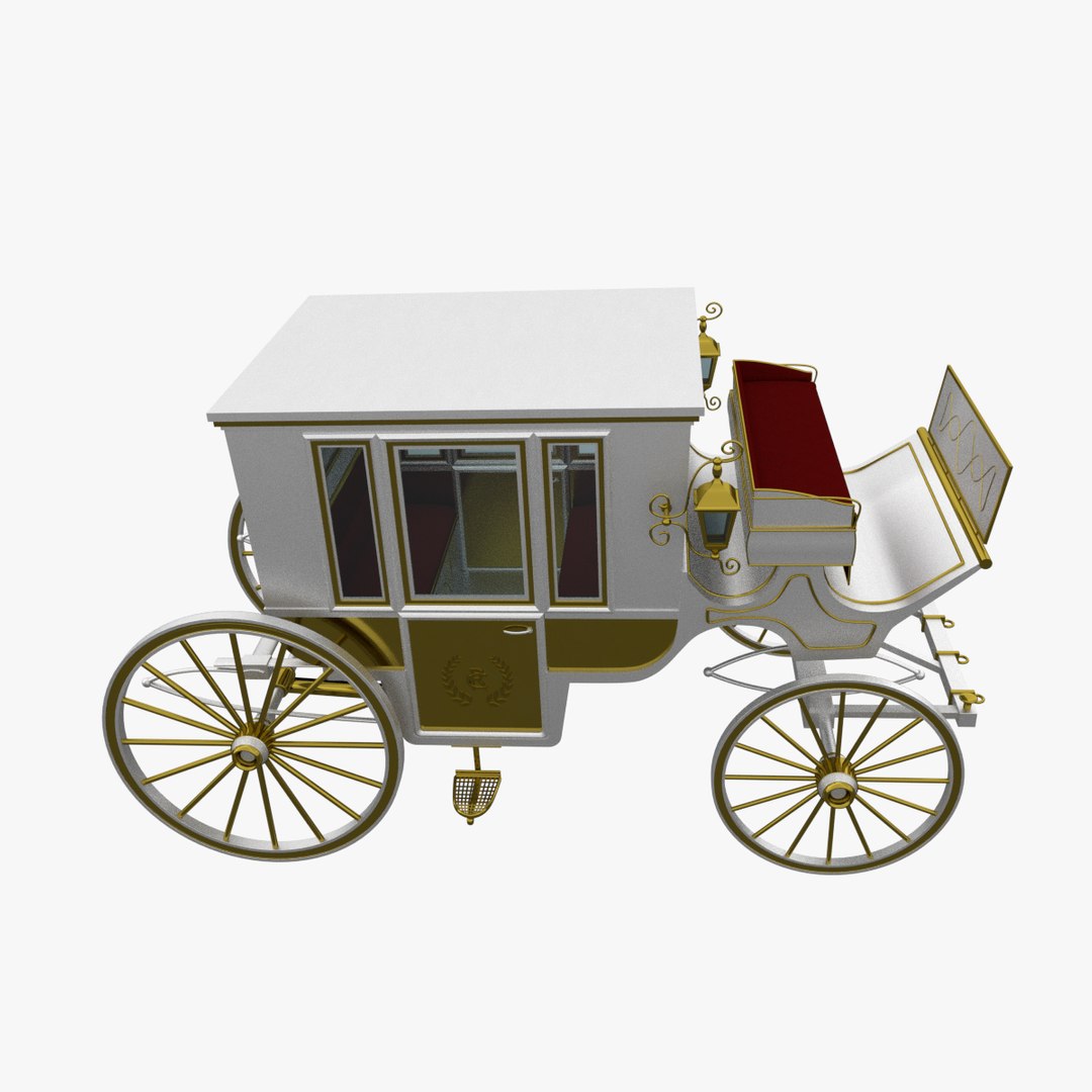3D Royal Carriage - TurboSquid 1221676