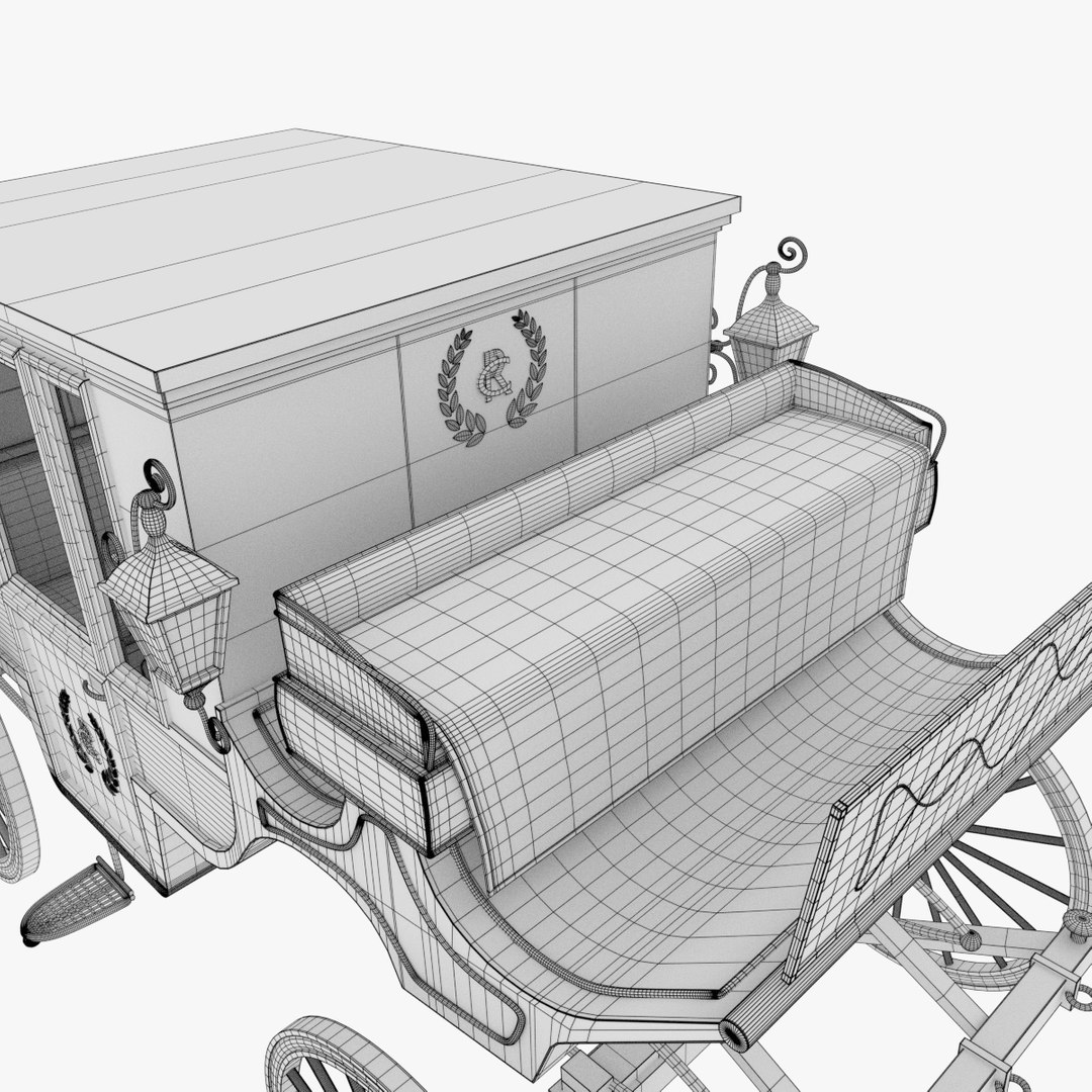 3D Royal Carriage - TurboSquid 1221676