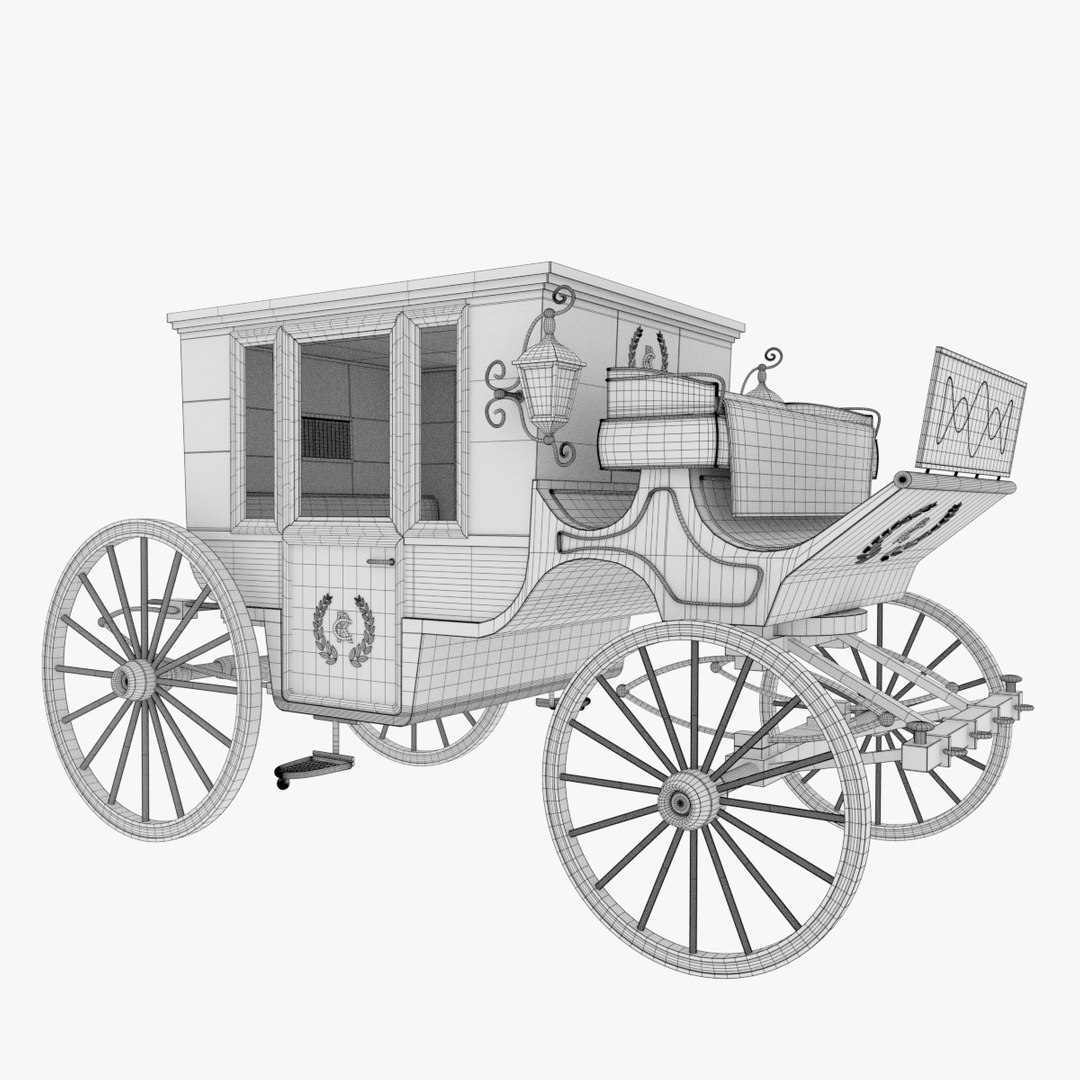 3D Royal Carriage - TurboSquid 1221676