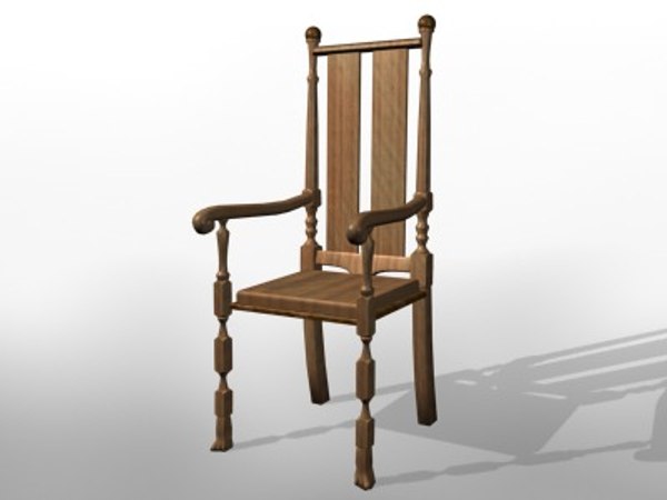 3d chair model