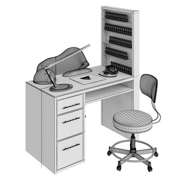 modelo 3d Mesa de manicura - TurboSquid 1760150