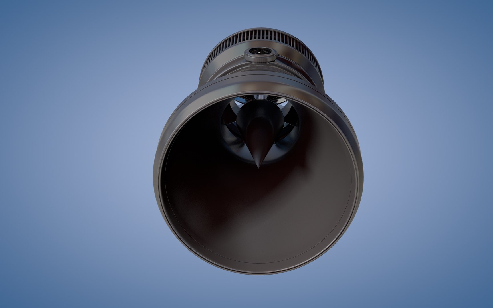 Spaceship Thruster Engine C4d