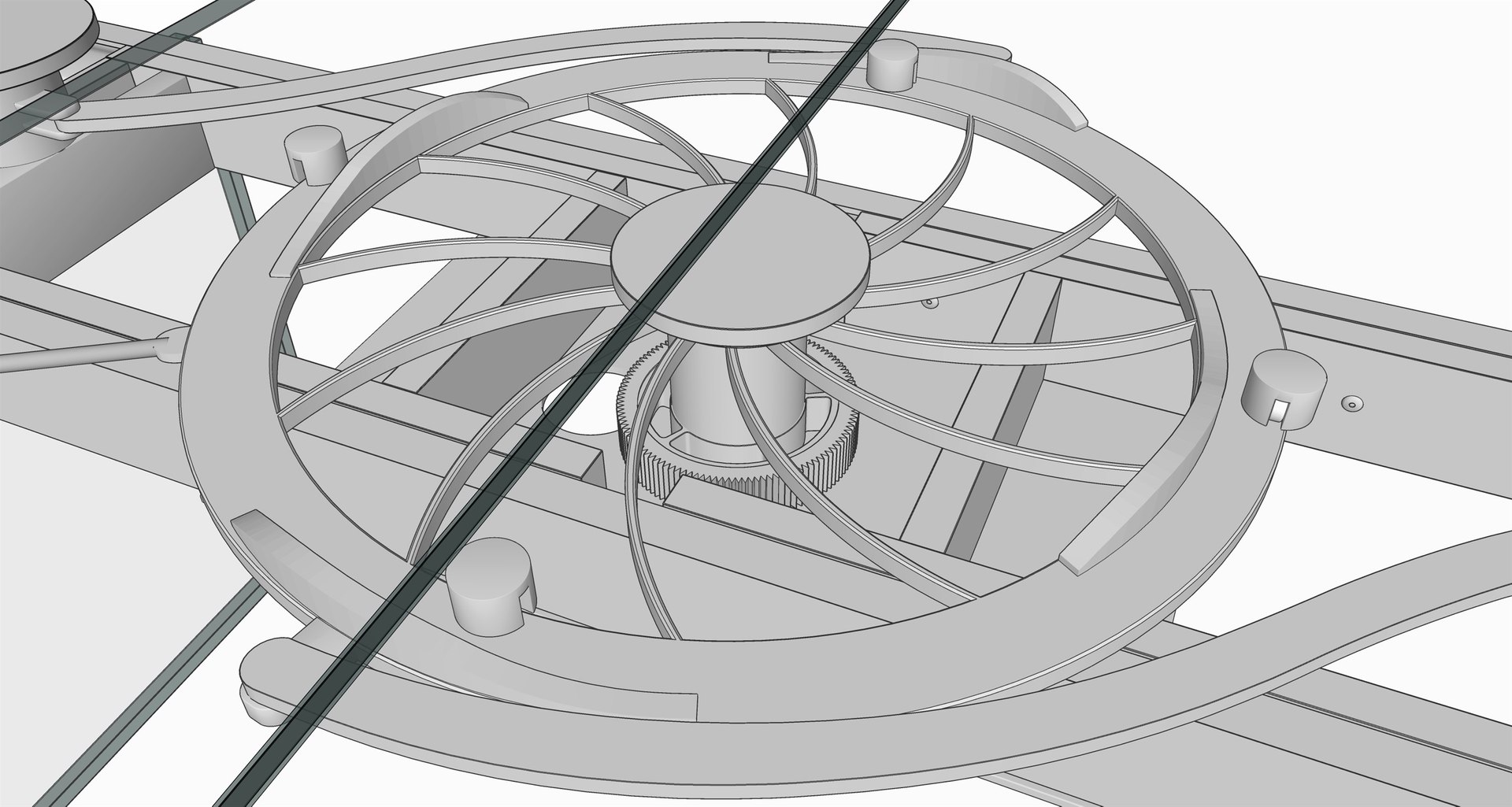 Naos Quasar Table - Rec And Rounded 3D Model - TurboSquid 1960550
