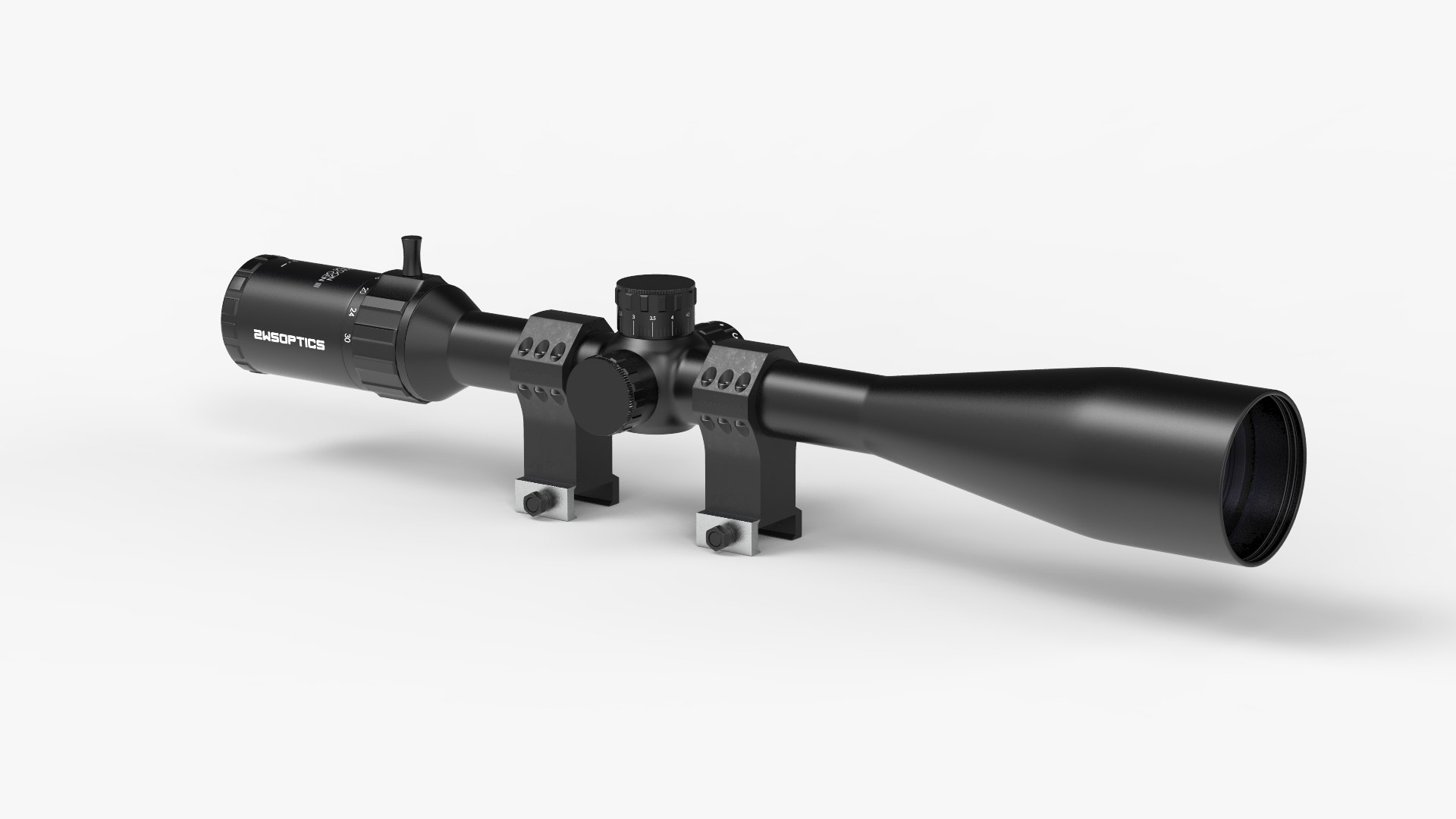 3D Model Rifle Optic Sight - TurboSquid 1504980