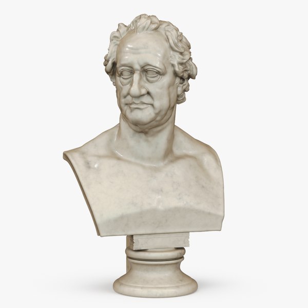 Bust goethe 3D model - TurboSquid 1506721