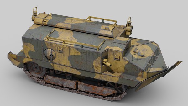 modelo 3d Tanque Schneider CA1 - TurboSquid 1647643