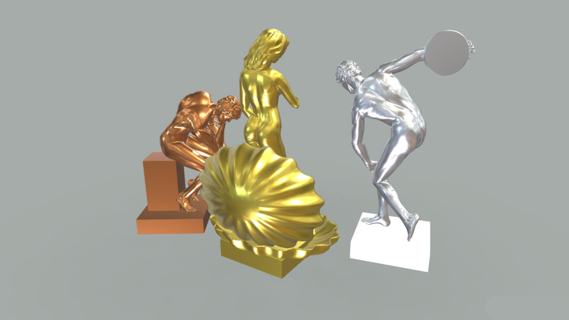 Figurine 3 3D - TurboSquid 2166683
