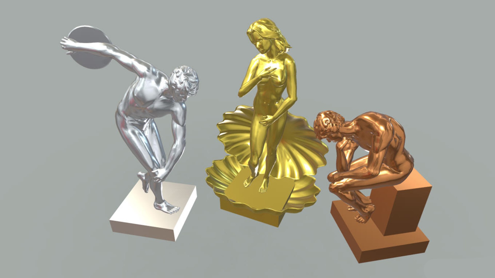 Figurine 3 3D - TurboSquid 2166683