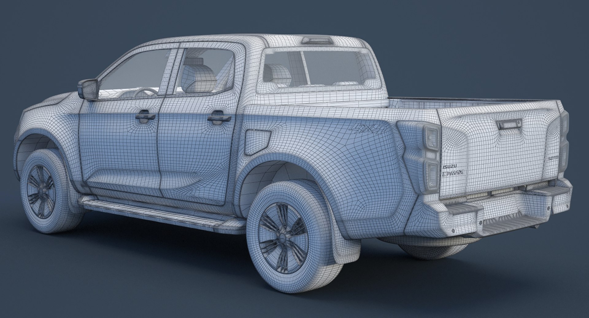 3D Model Isuzu D-MAX 2020 - TurboSquid 2258514