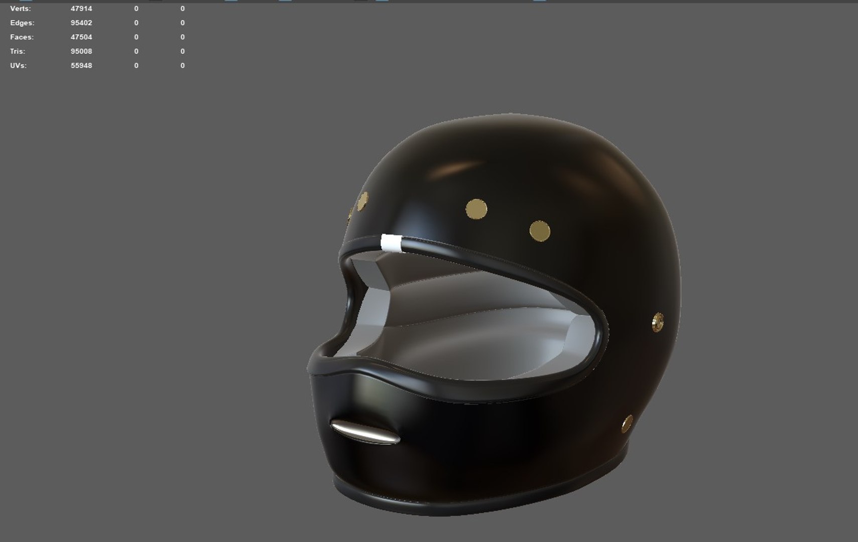 Motorcycle Helmet 3D Model - TurboSquid 1447856
