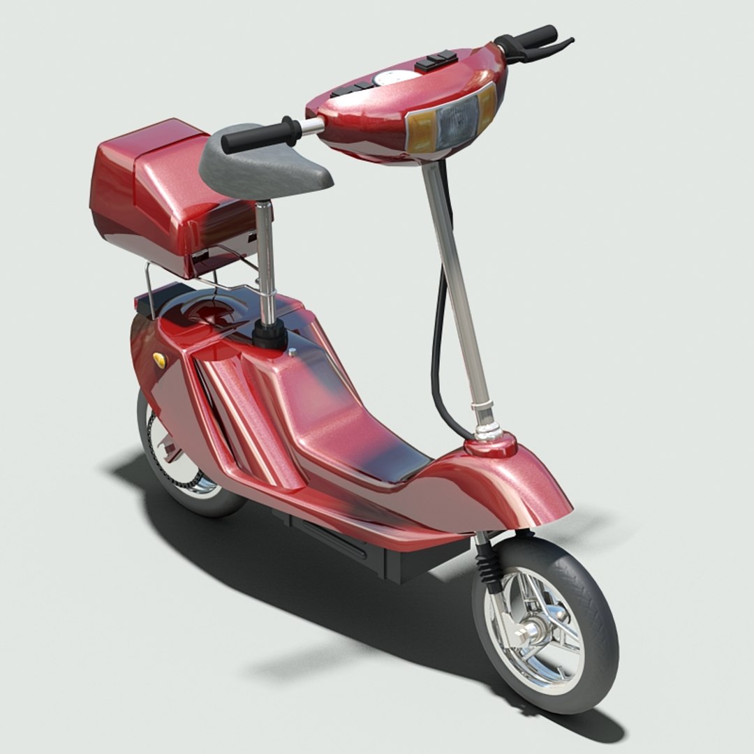 Electric Scooter 3d Model