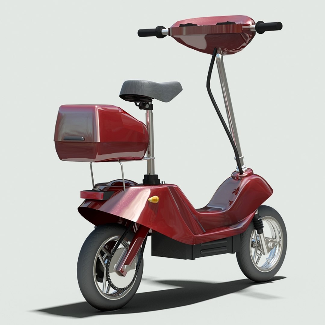 Electric Scooter 3d Model