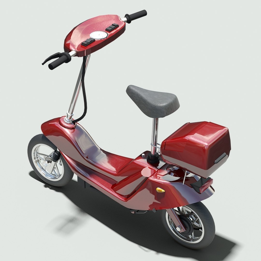 Electric Scooter 3d Model