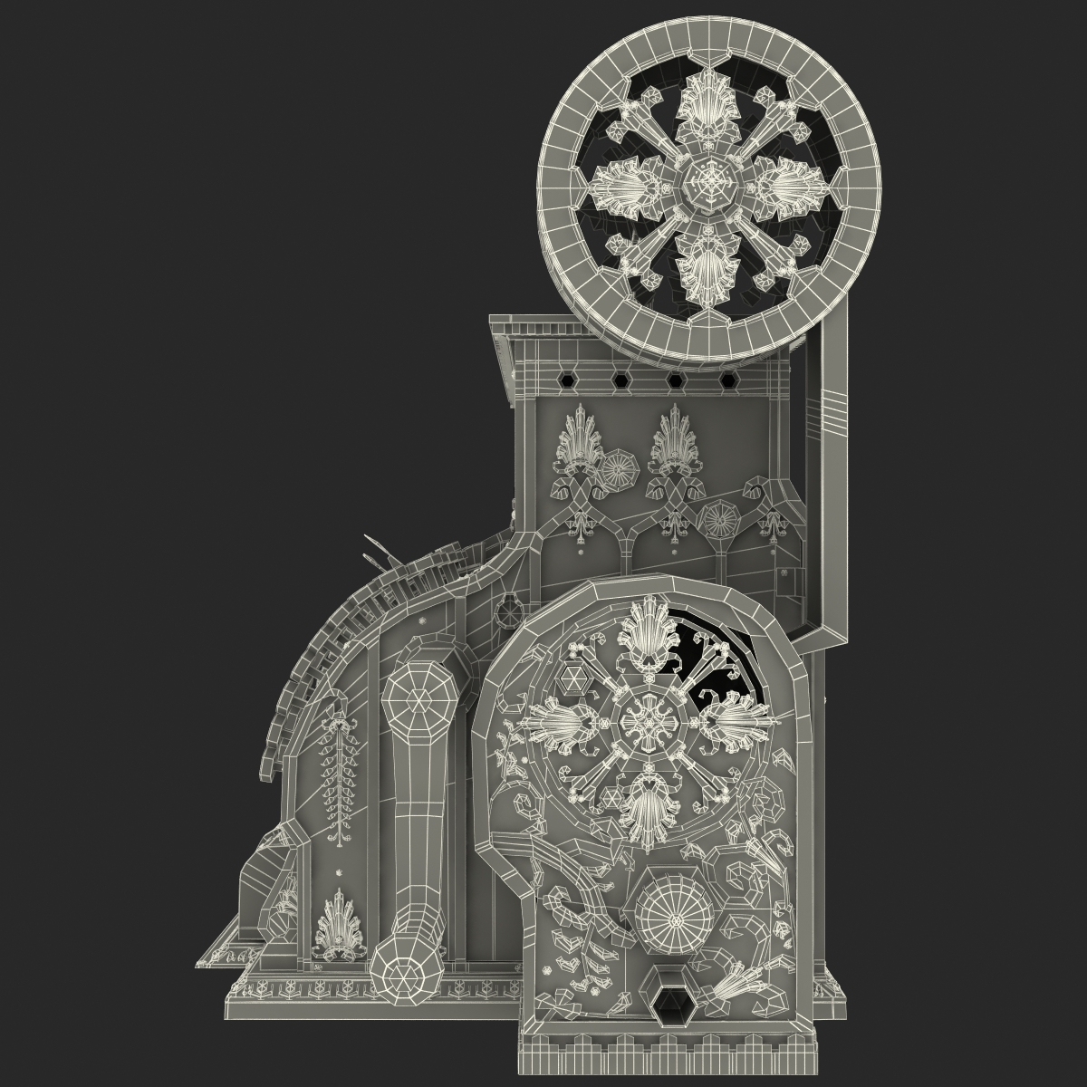 3d old cash register 2 model