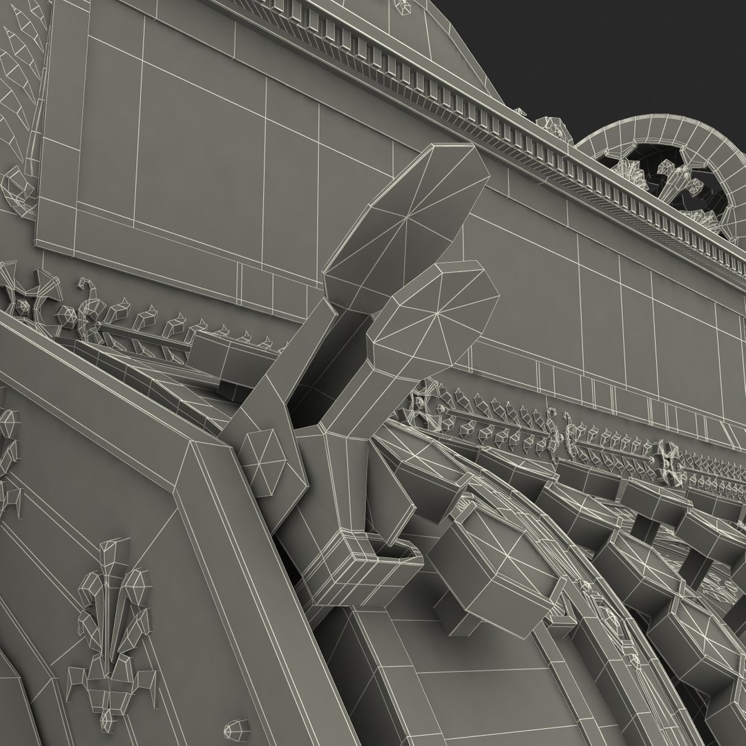 3d old cash register 2 model