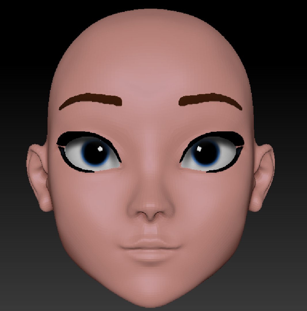 3D mesh female model - TurboSquid 1441995