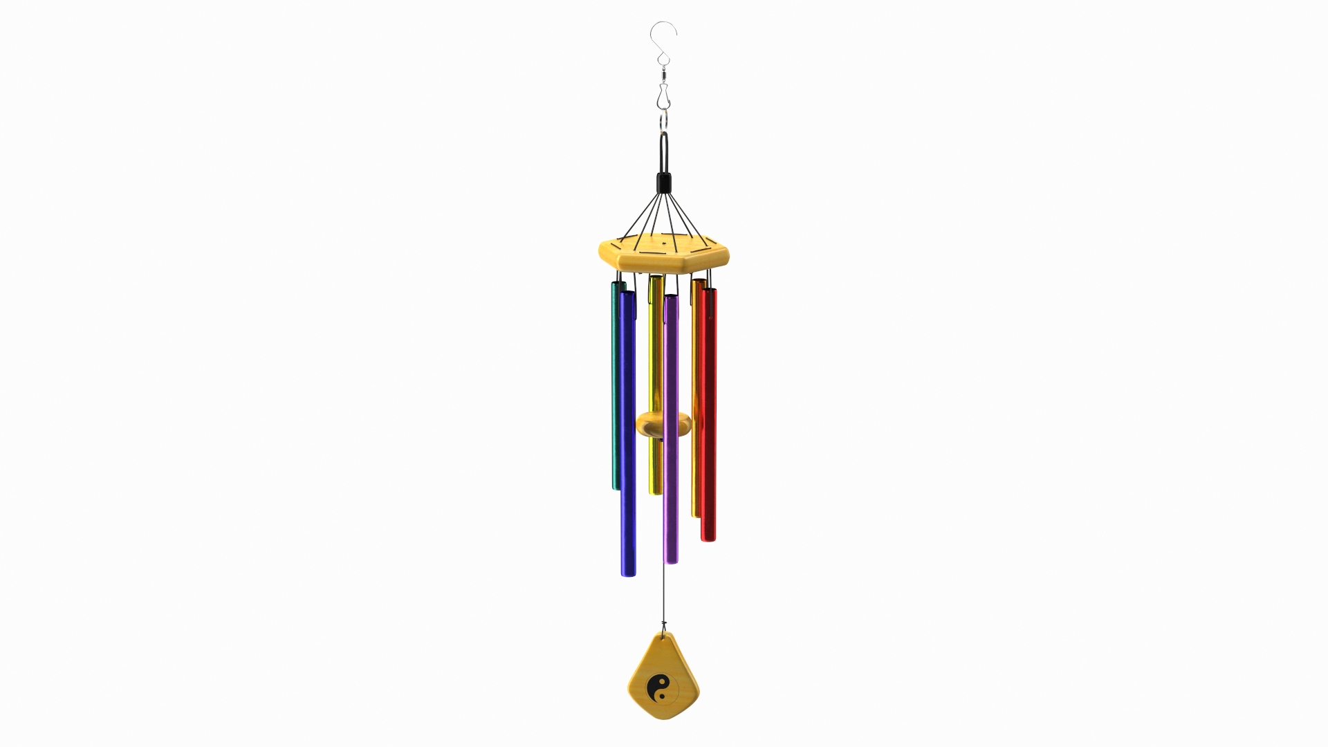 3D Rainbow Wind Chime - TurboSquid 1841339