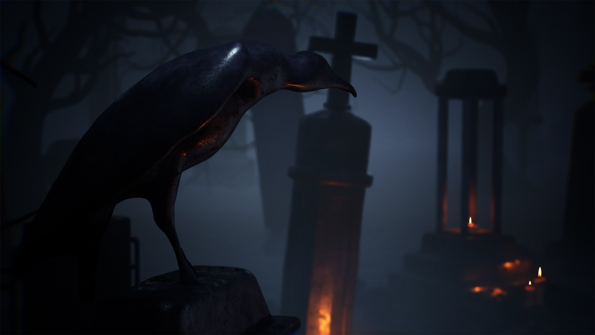 3D Cursed Graveyard 24 Assets Model - TurboSquid 2197049