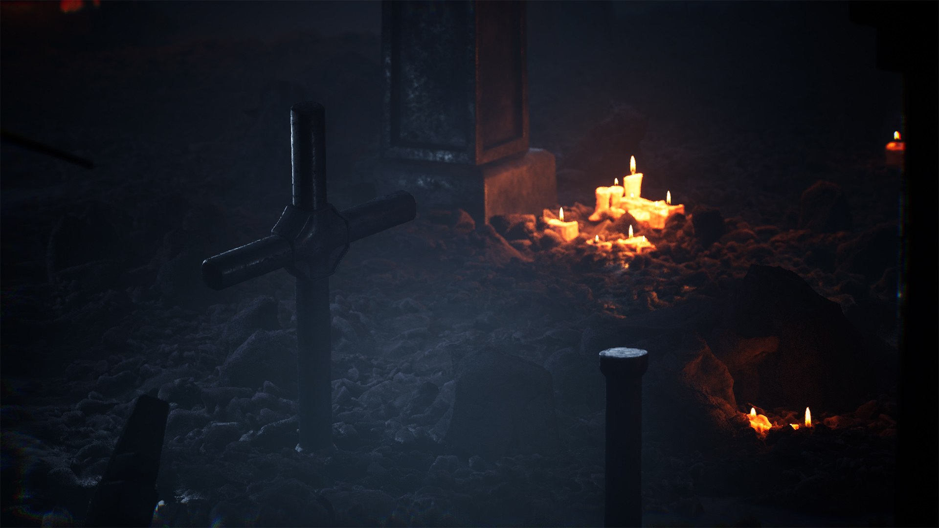 3D Cursed Graveyard 24 Assets Model - TurboSquid 2197049