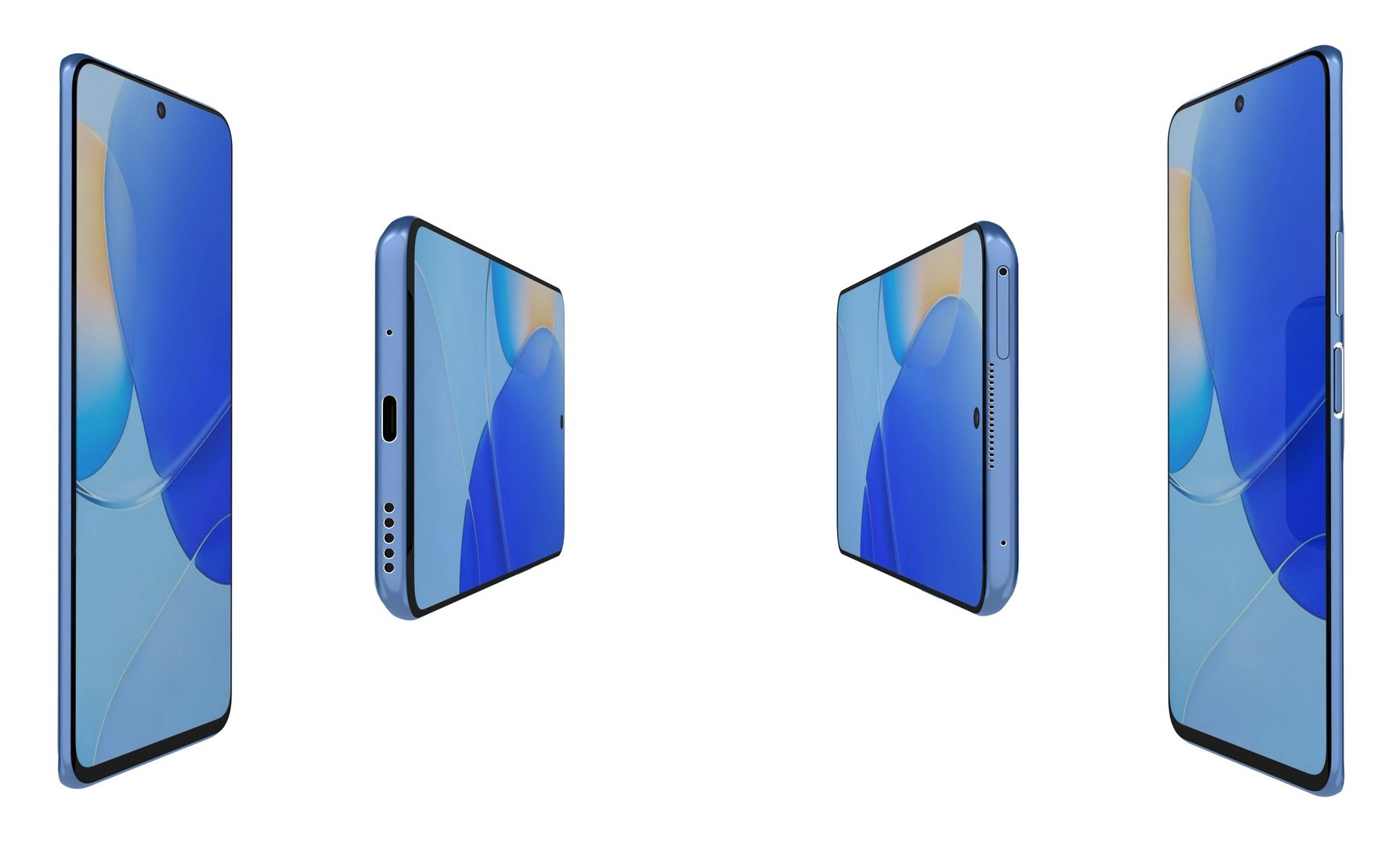 3D Huawei Nova 9 SE All Colors - TurboSquid 1883078