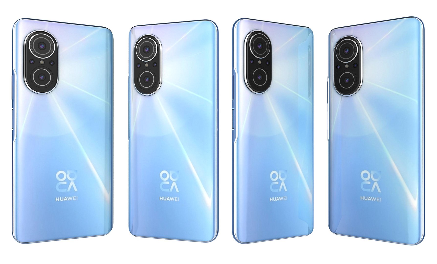 3D Huawei Nova 9 SE All Colors - TurboSquid 1883078