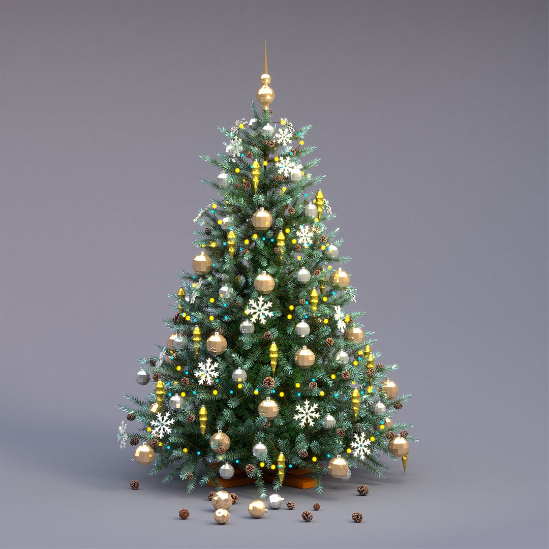 3D Christmas Tree - TurboSquid 1661948