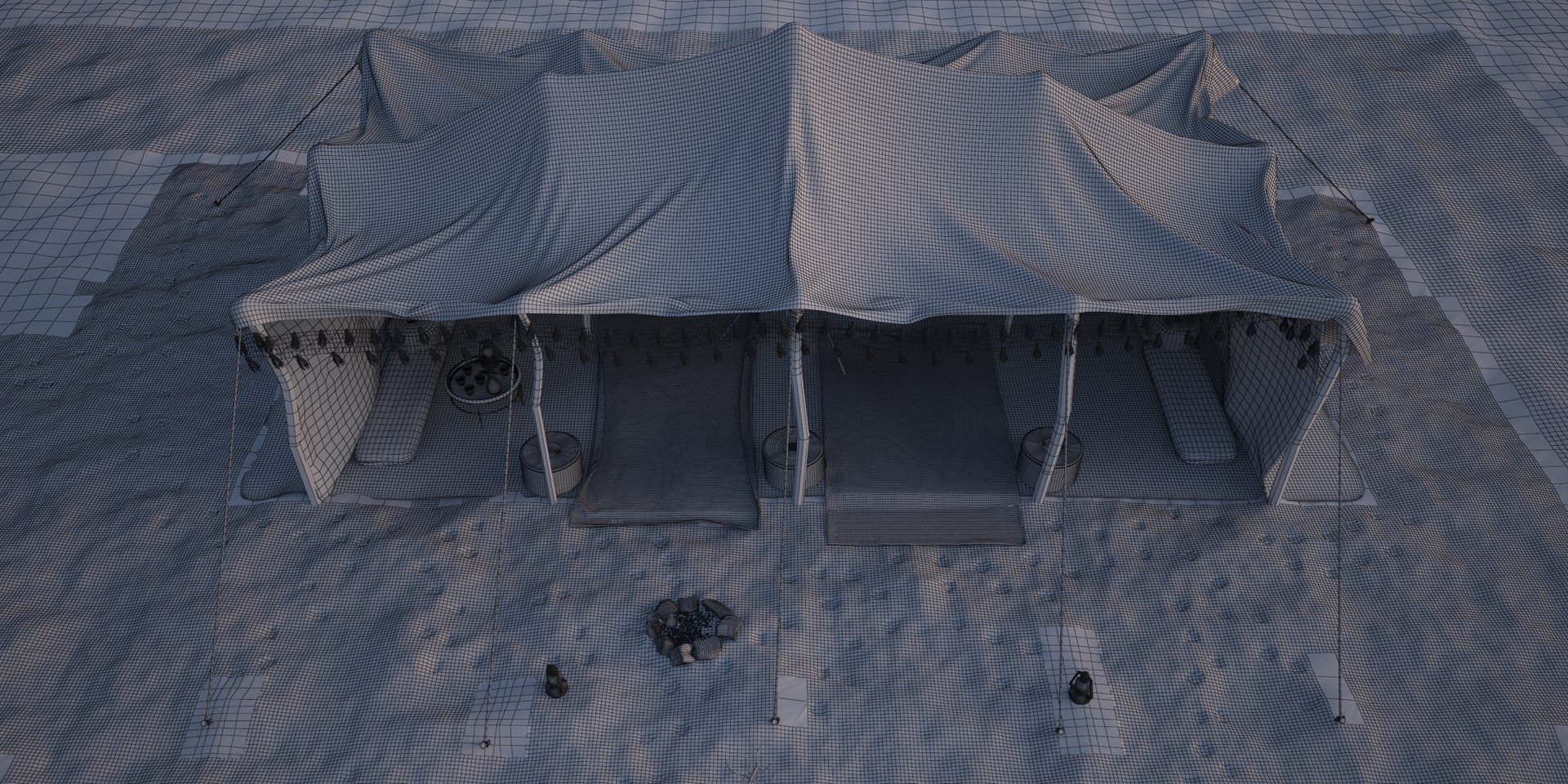 Arabic Tent 3D Model - TurboSquid 1569509