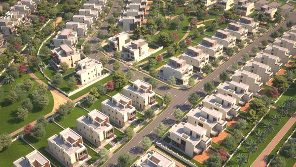 3D Neighborhood - TurboSquid 1994245