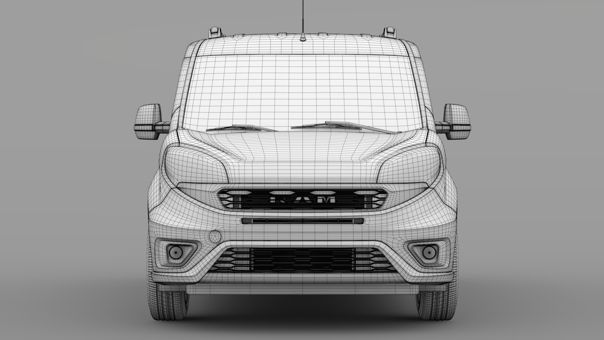 Ram Promaster City Wagon Model - TurboSquid 1366767