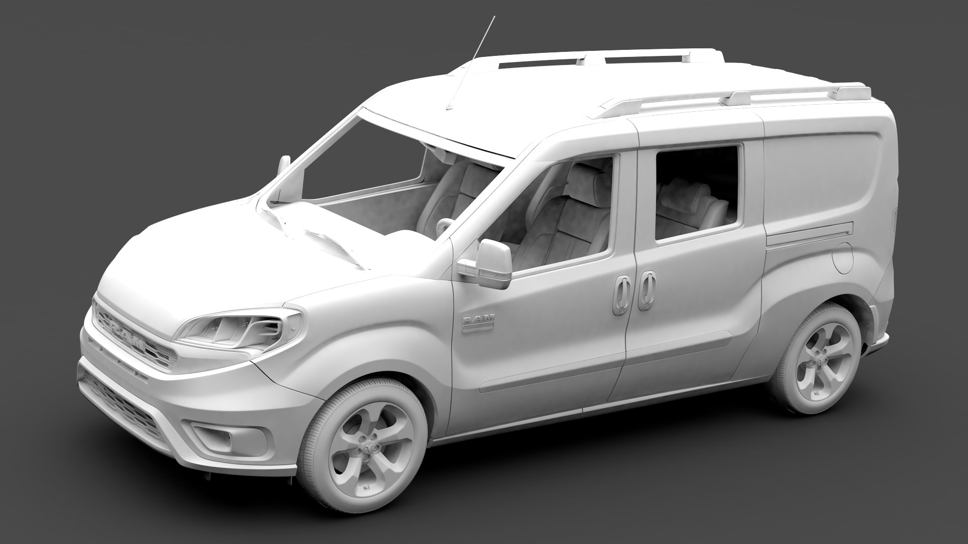 Ram Promaster City Wagon Model - TurboSquid 1366767