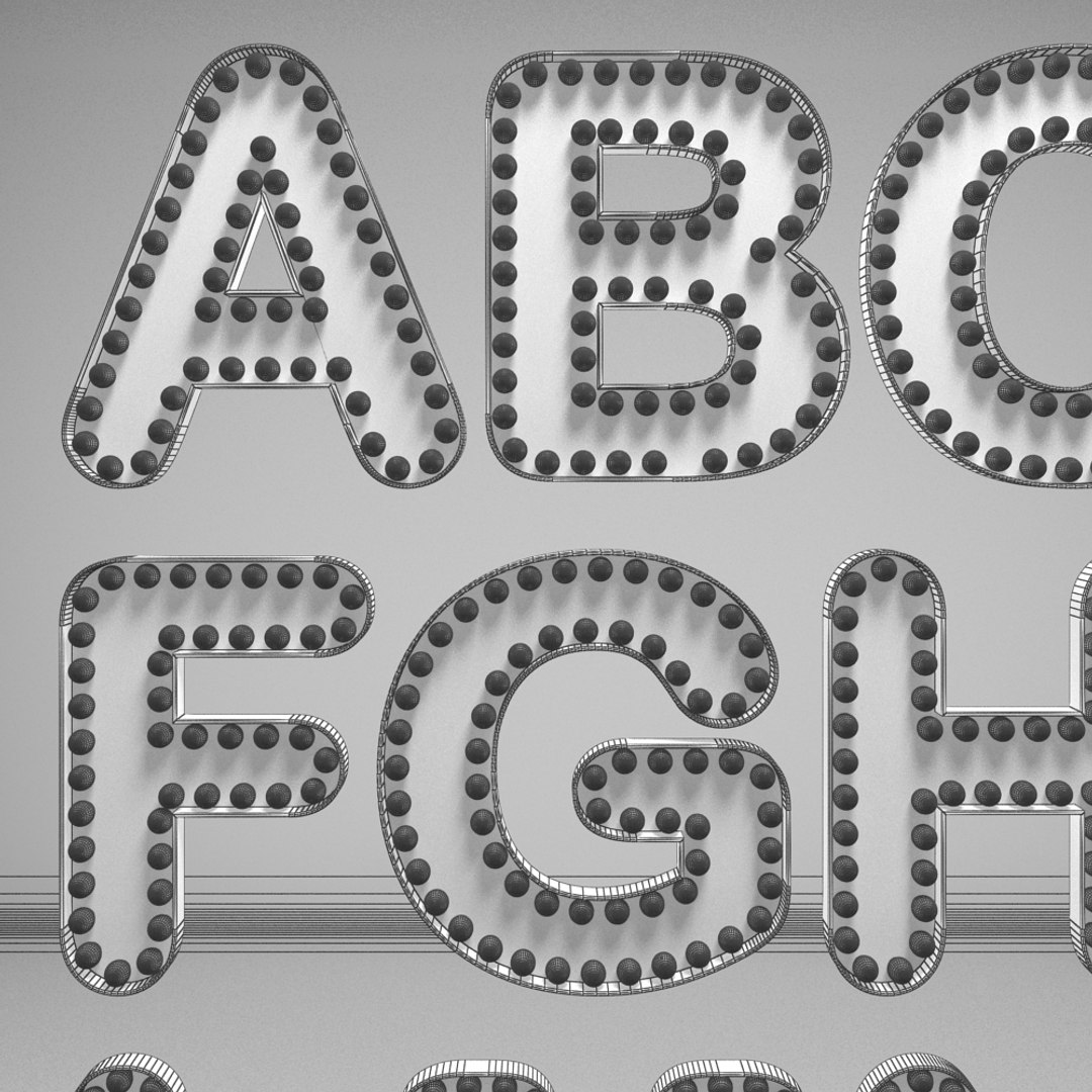 Letters Alphabet Max