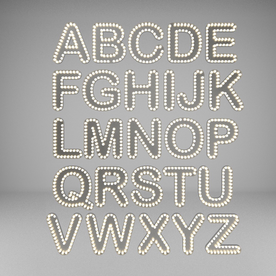 Letters Alphabet Max