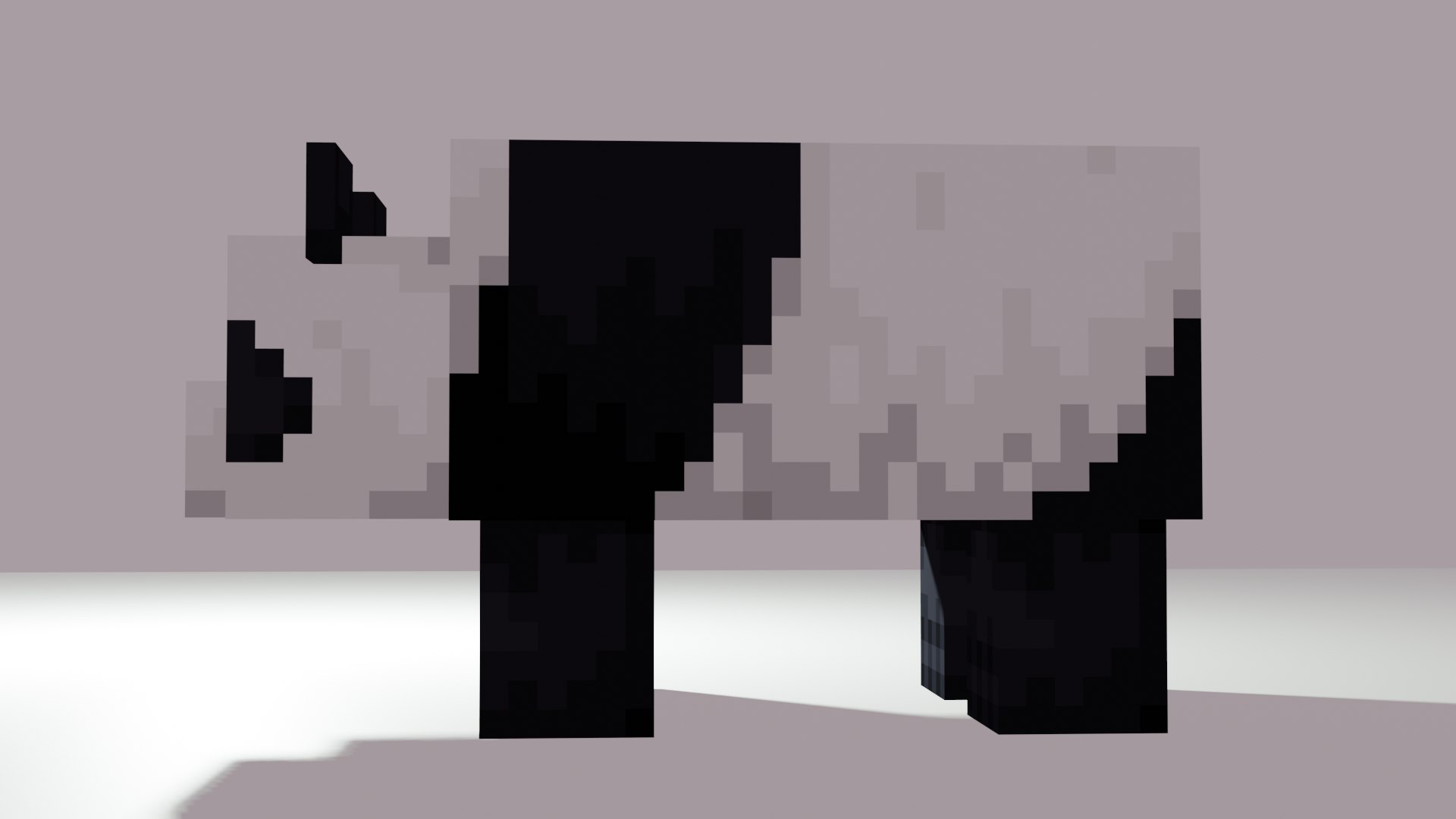 Minecraft Panda 3d model With all Textures 3D - TurboSquid 2084706