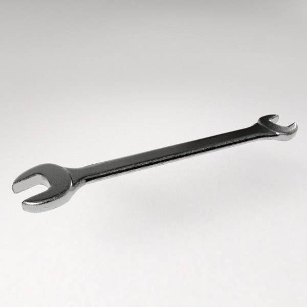 Spanner metal 3D - TurboSquid 2042041