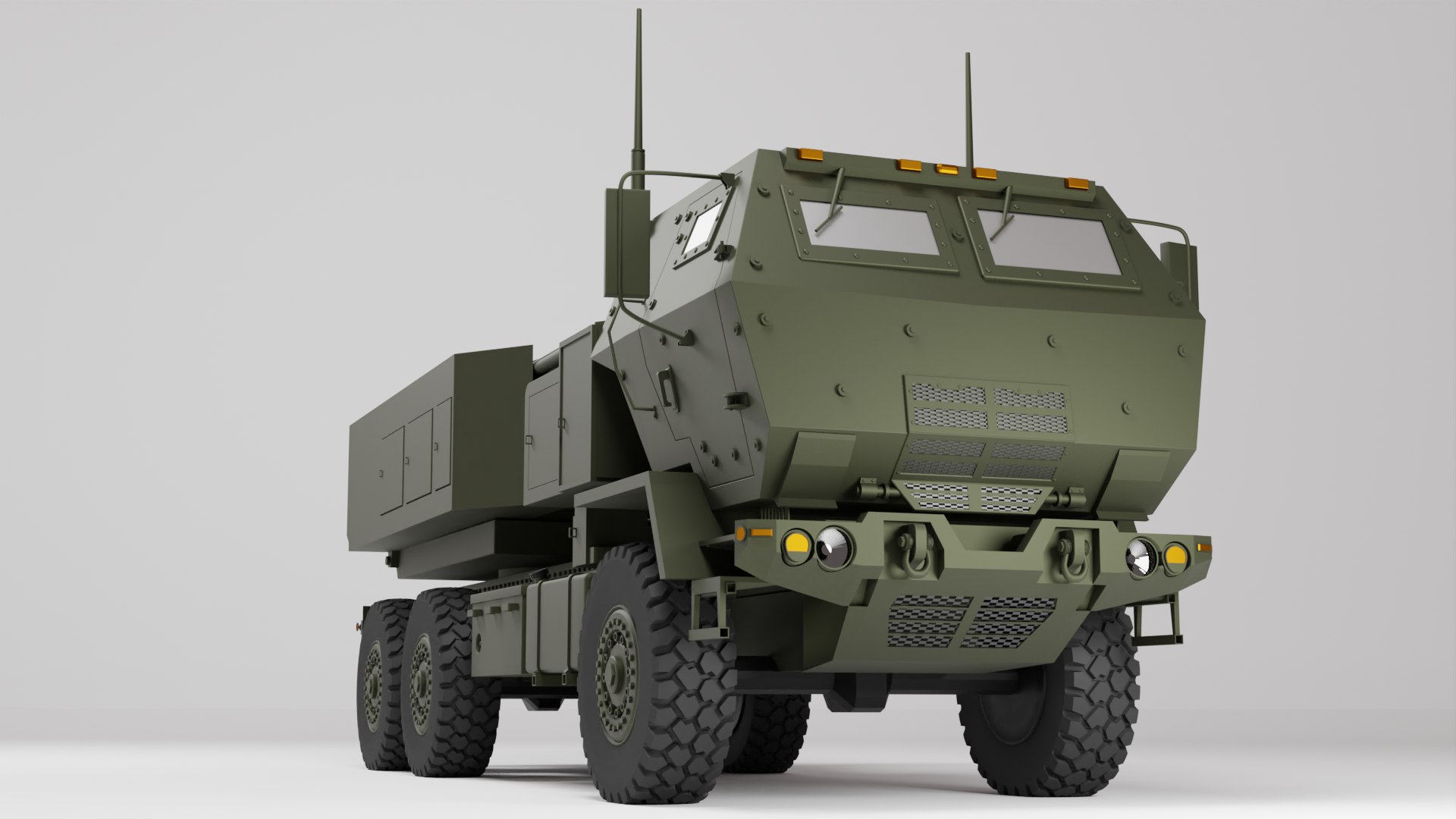 modèle 3D de HIMARS M142 MLRS - TurboSquid 2039764