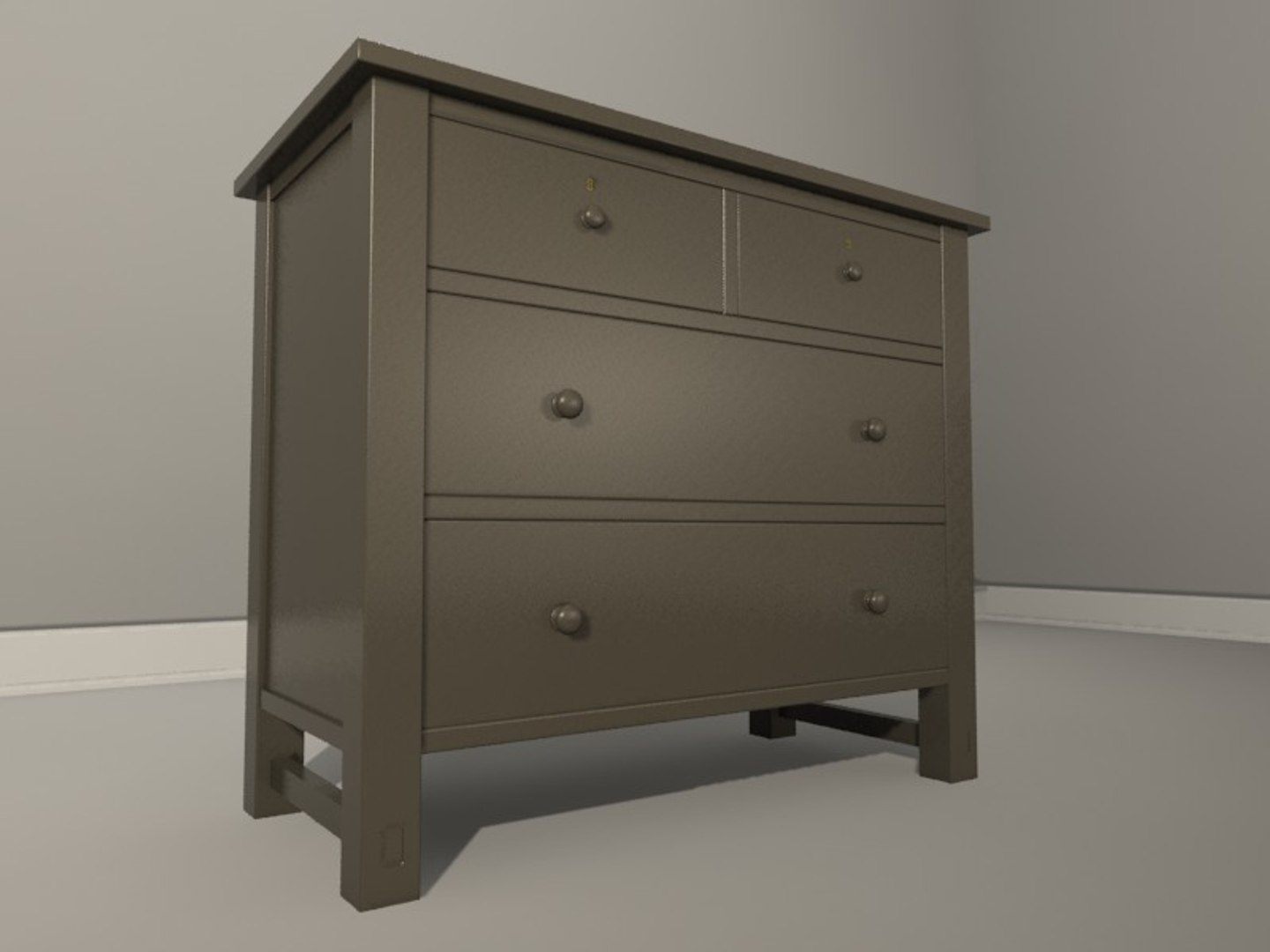 3d dresser model