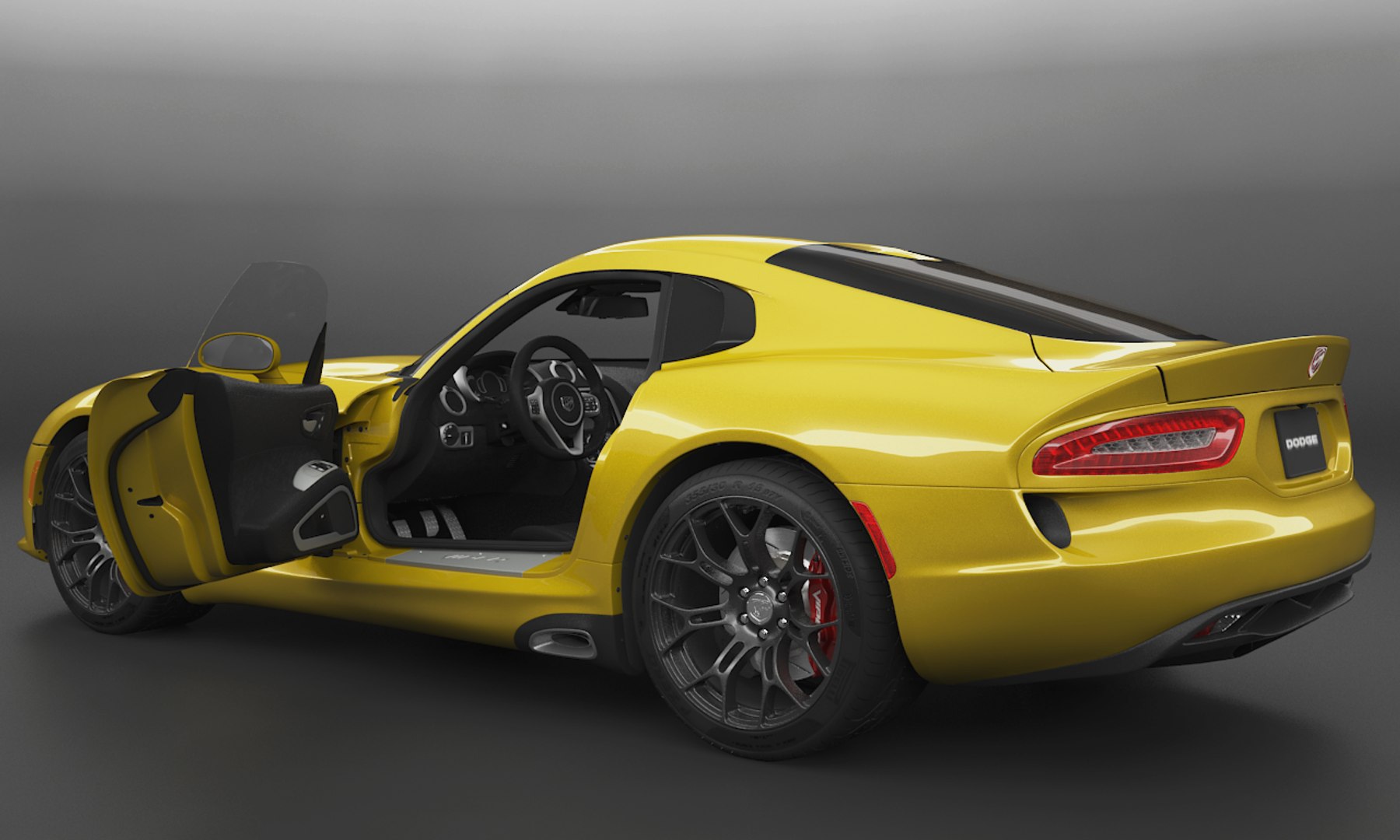 3D Dodge Viper Srt Interior - TurboSquid 1193272