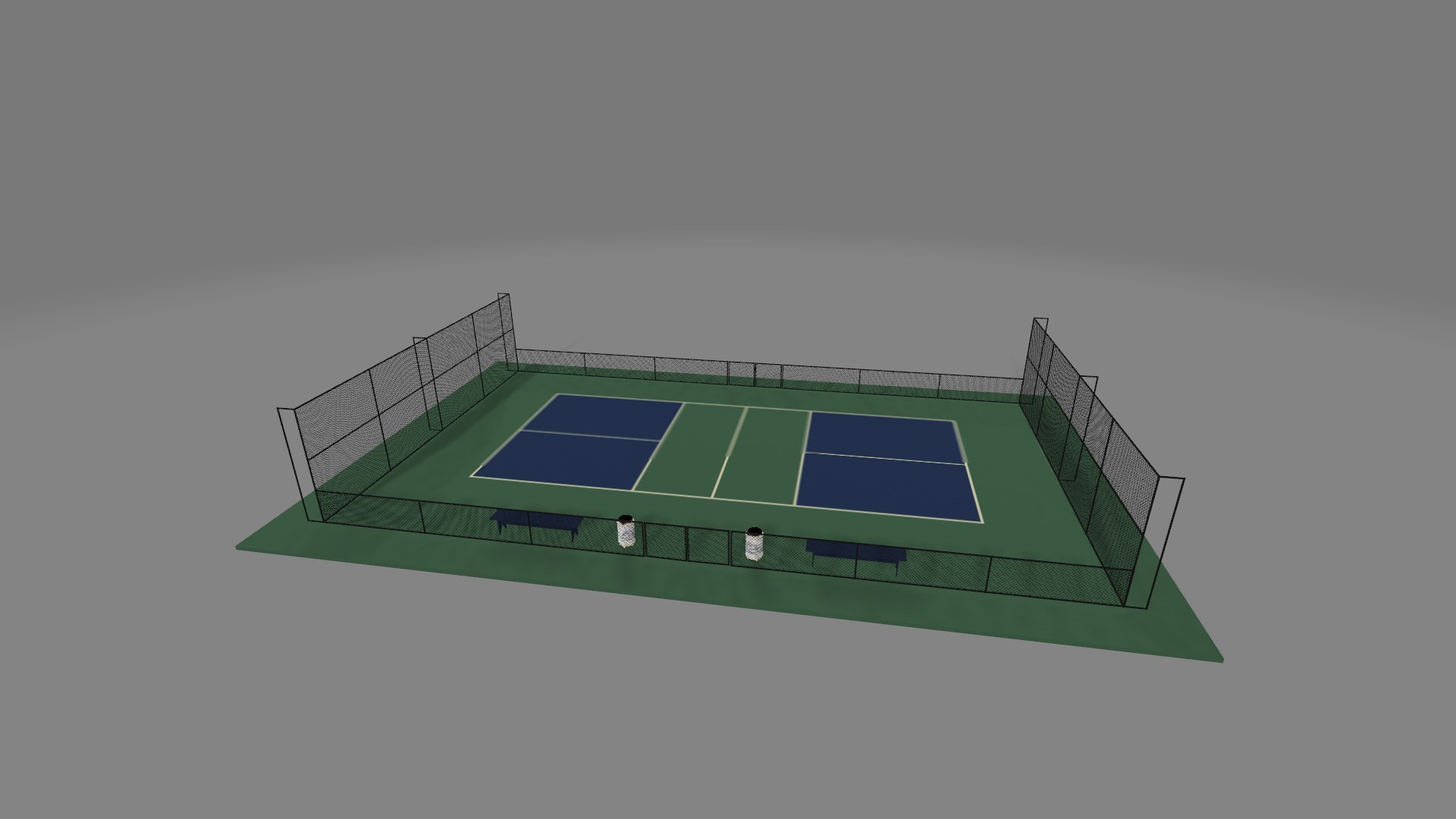 3D Pickleball Kit - TurboSquid 2284451